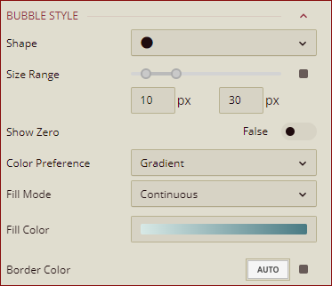 Bubble Map | Wyn Documentation